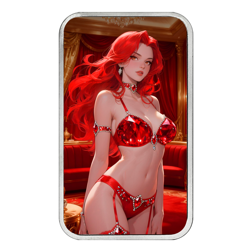 Bubbly Brittney Flash Pack 2026, Limited Naughty .999 Silver Bar – Bullion Baddies